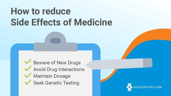 How to Reduce Side Effects of Medicine | Education Center | Sequencing ...
